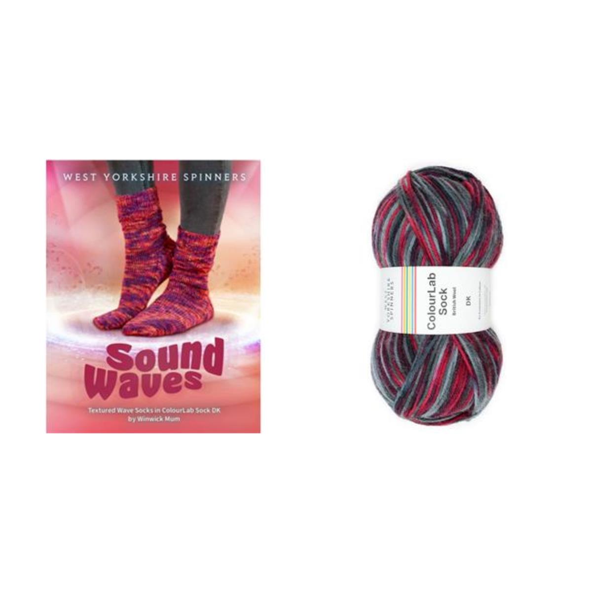 WYS Rock ColourLab Sock DK Yarn 150g with Free Pattern | SewingStreet