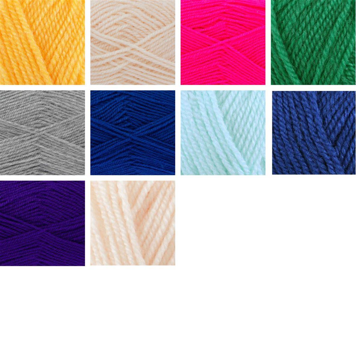 King Cole Dollymix DK Yarn Bundle 10 x 25g | SewingStreet