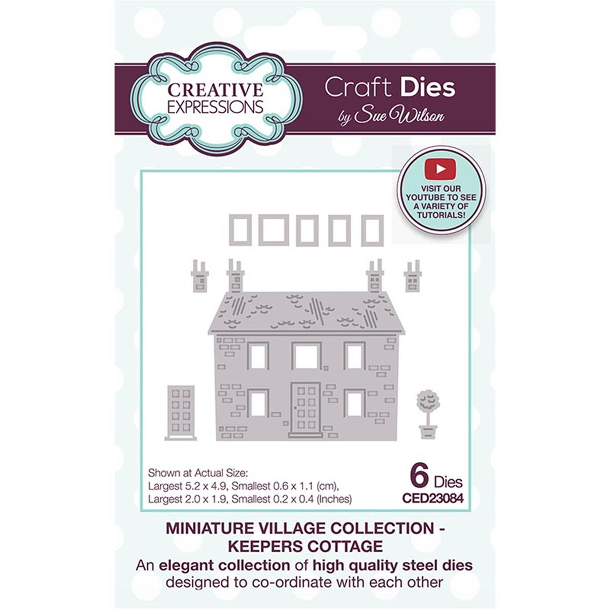 Creative Expressions Sue Wilson Miniature Village Keepers Cottage Craft ...