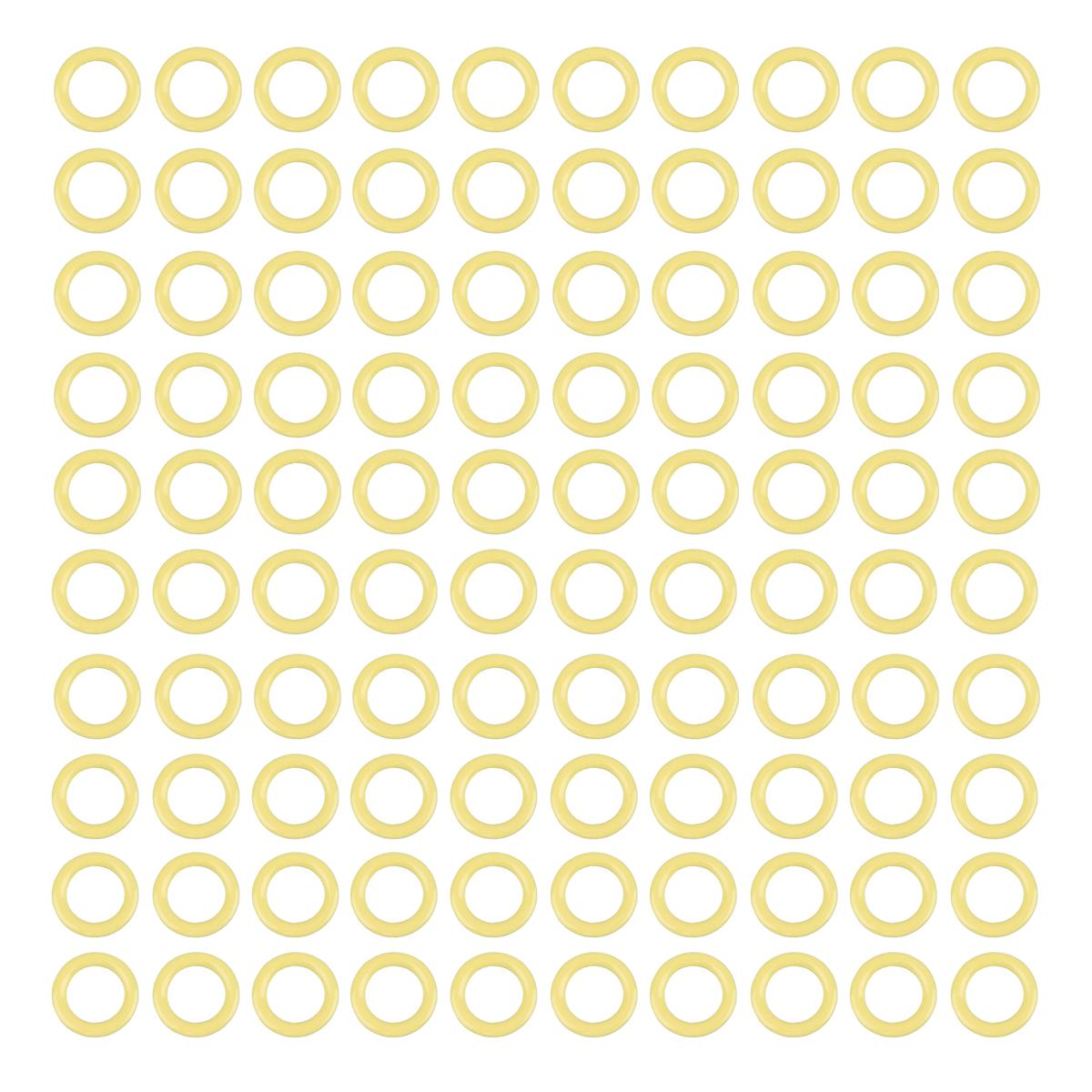 Green Machine 9.5mm Yellow Snap Poppers (100 Sets) | SewingStreet