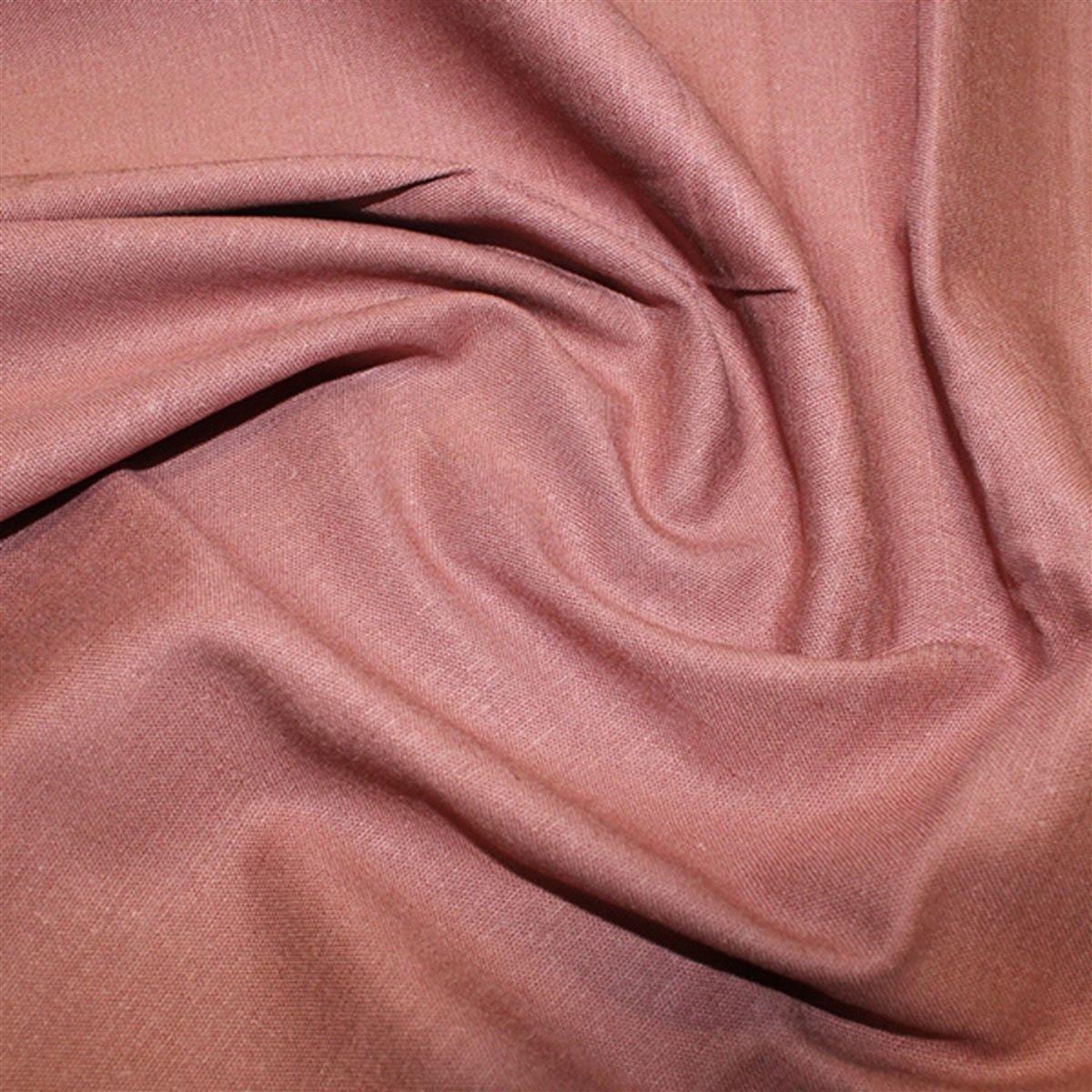 Rose Stretch Linen Viscose Fabric 0.5m | SewingStreet