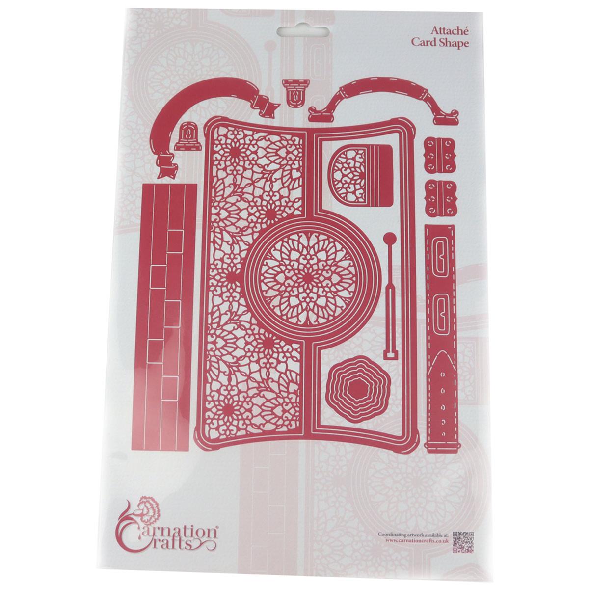 Carnation Crafts Attaché Card Shape Die Set | HobbyMaker
