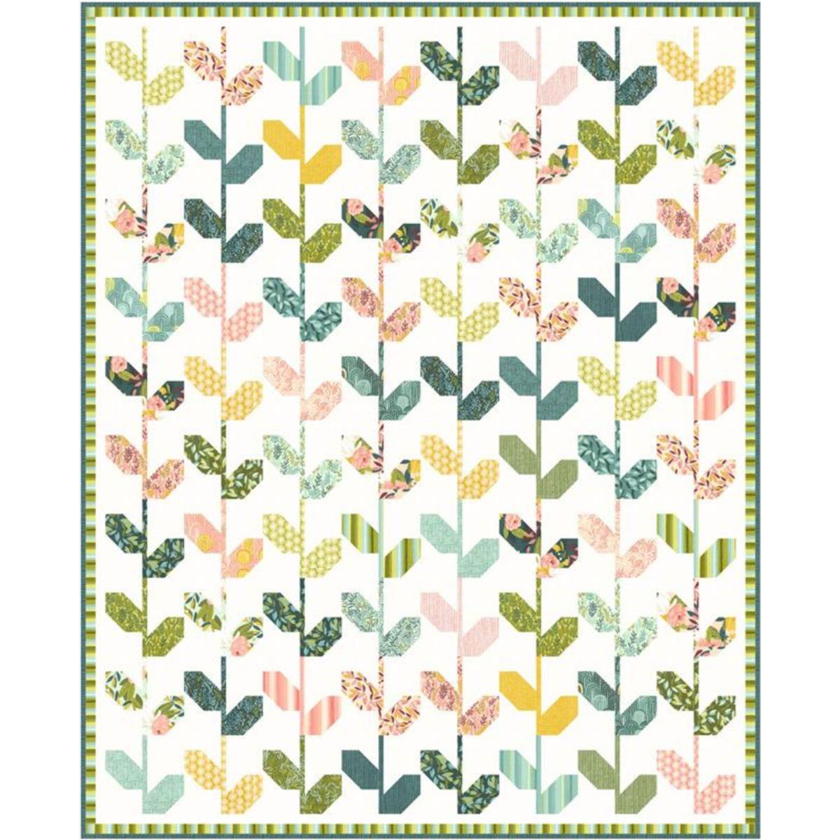 Moda Climbing Vines Quilt Kit 173 x 213 cm | SewingStreet
