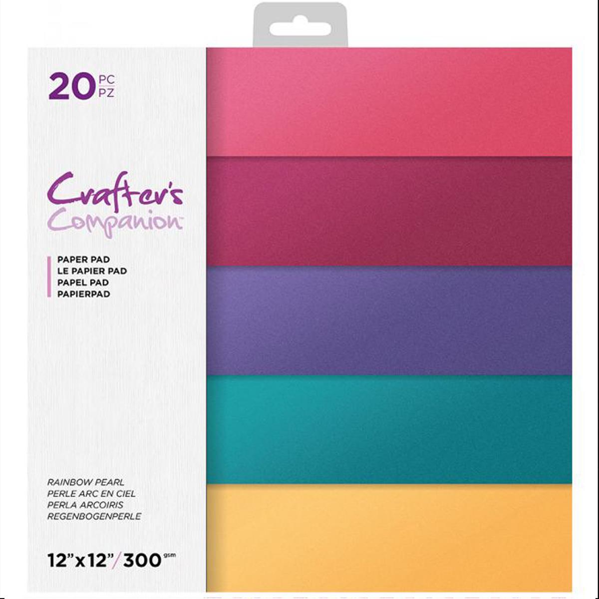 12x12 Pearl pad - Rainbow Pearl - 20 Sheets | HobbyMaker