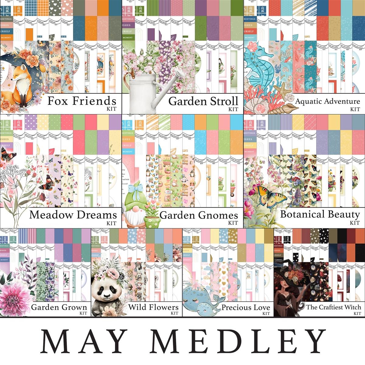 The Crafty Witches May Medley Collection Digital Download - Exclusive ...