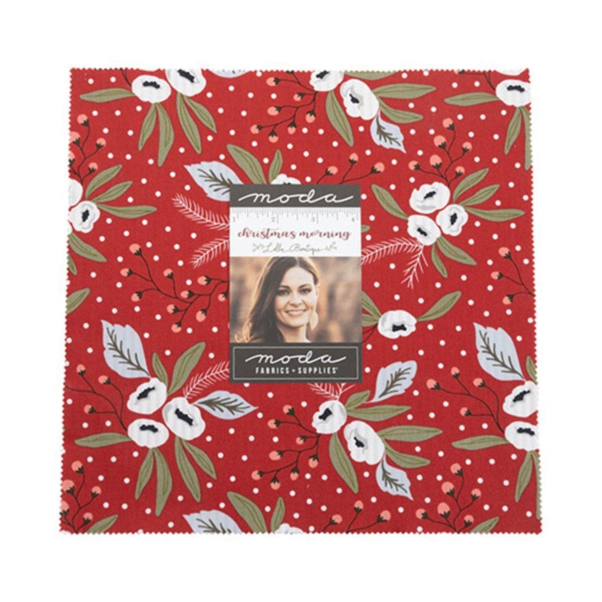 Moda Christmas Morning 10 Inch Charm Pack of 42 Pieces | SewingStreet