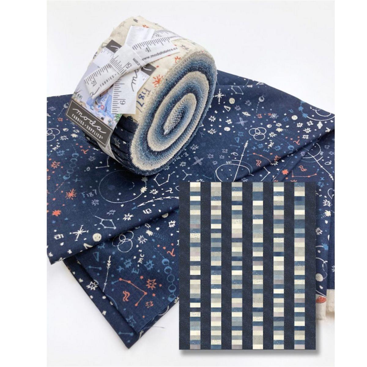 Janet Clare Dapper Limited Edition Quilt Kit - 'Astra' Fabrics ...