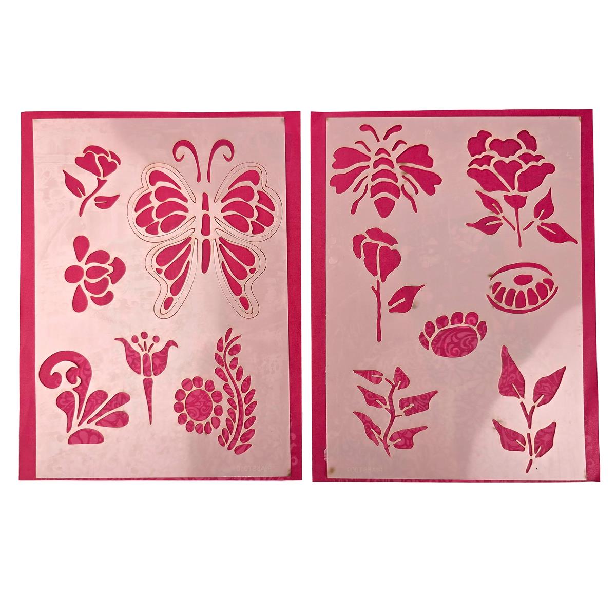 Personal Impressions A5 One Stroke Stencils (designed by Liz Wheeler ...