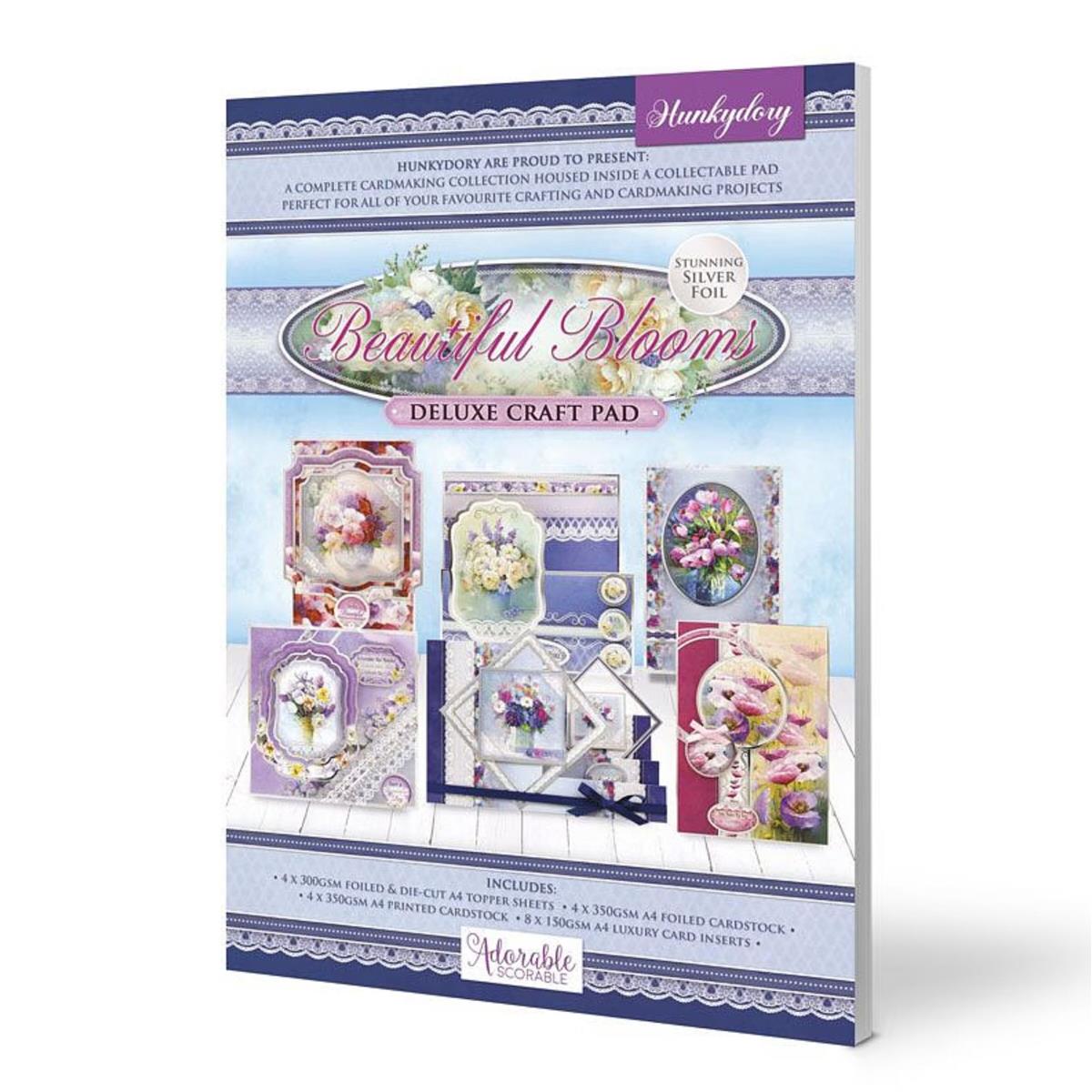 Deluxe Craft Pads - Beautiful Blooms | HobbyMaker