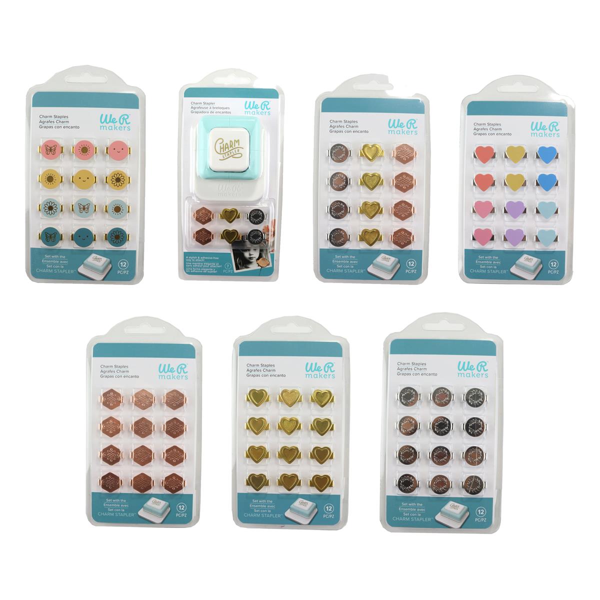 We R Makers Charm Stapler! Inc; Charm Stapler & 6x Staples Pack ...