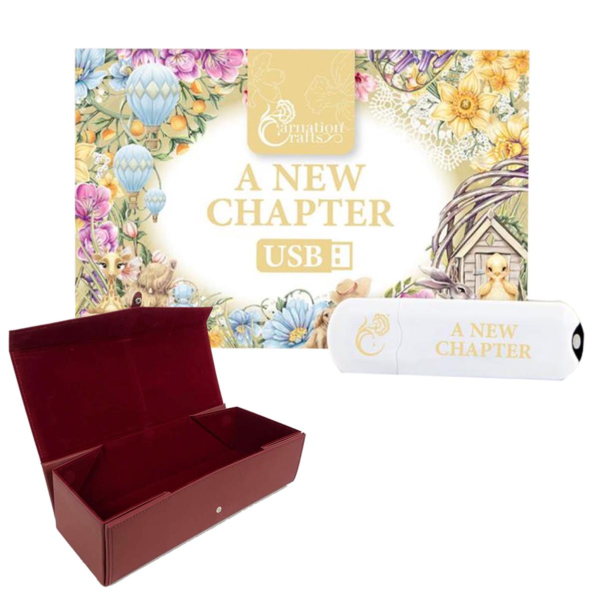 Carnation Crafts A New Chapter USB with FREE USB & Craft Storage Box ...