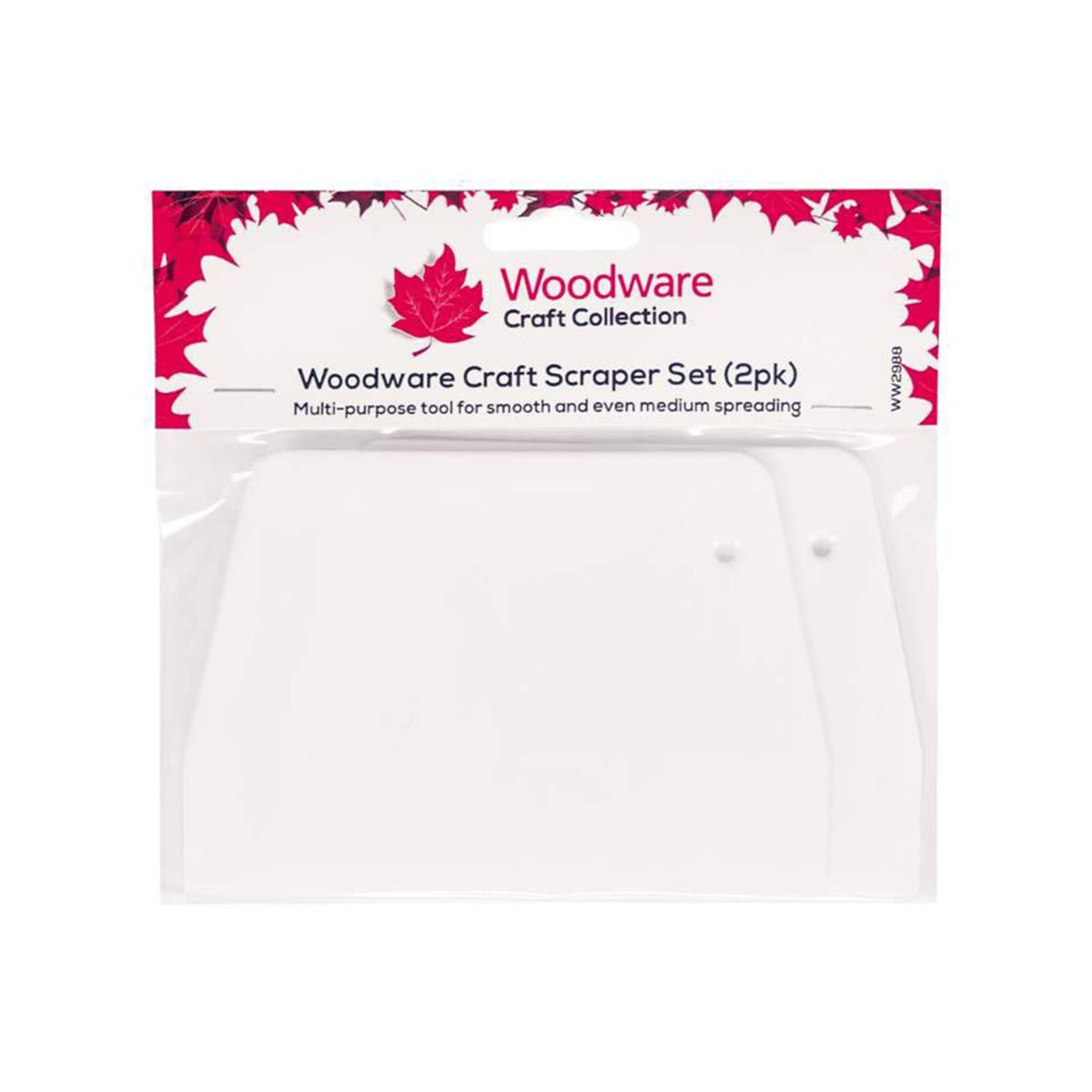 Woodware Craft Scraper Set (2pk) - 2 pack | HobbyMaker