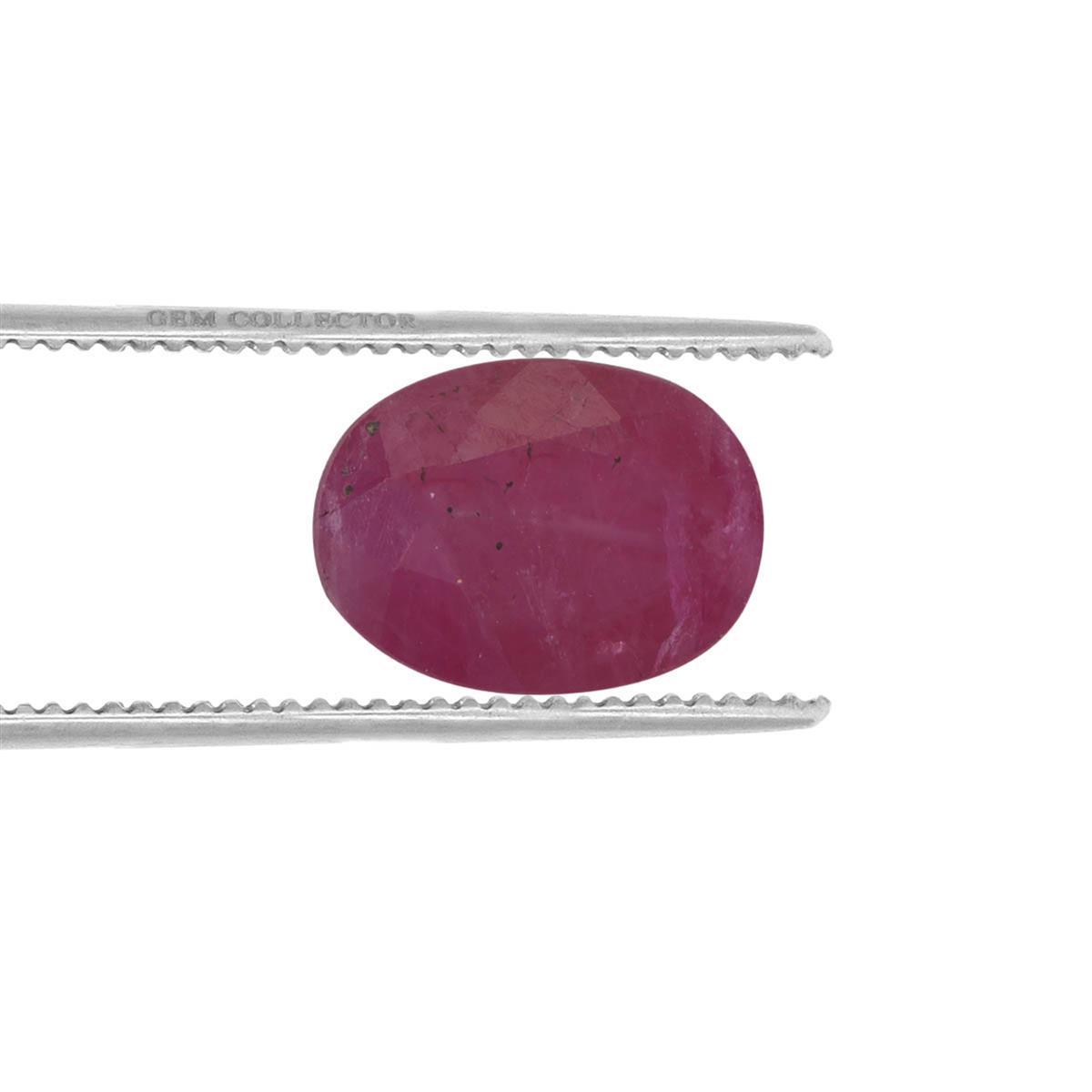 1.25cts Kenyan Ruby 8x6mm Oval (H) | JewelleryMaker