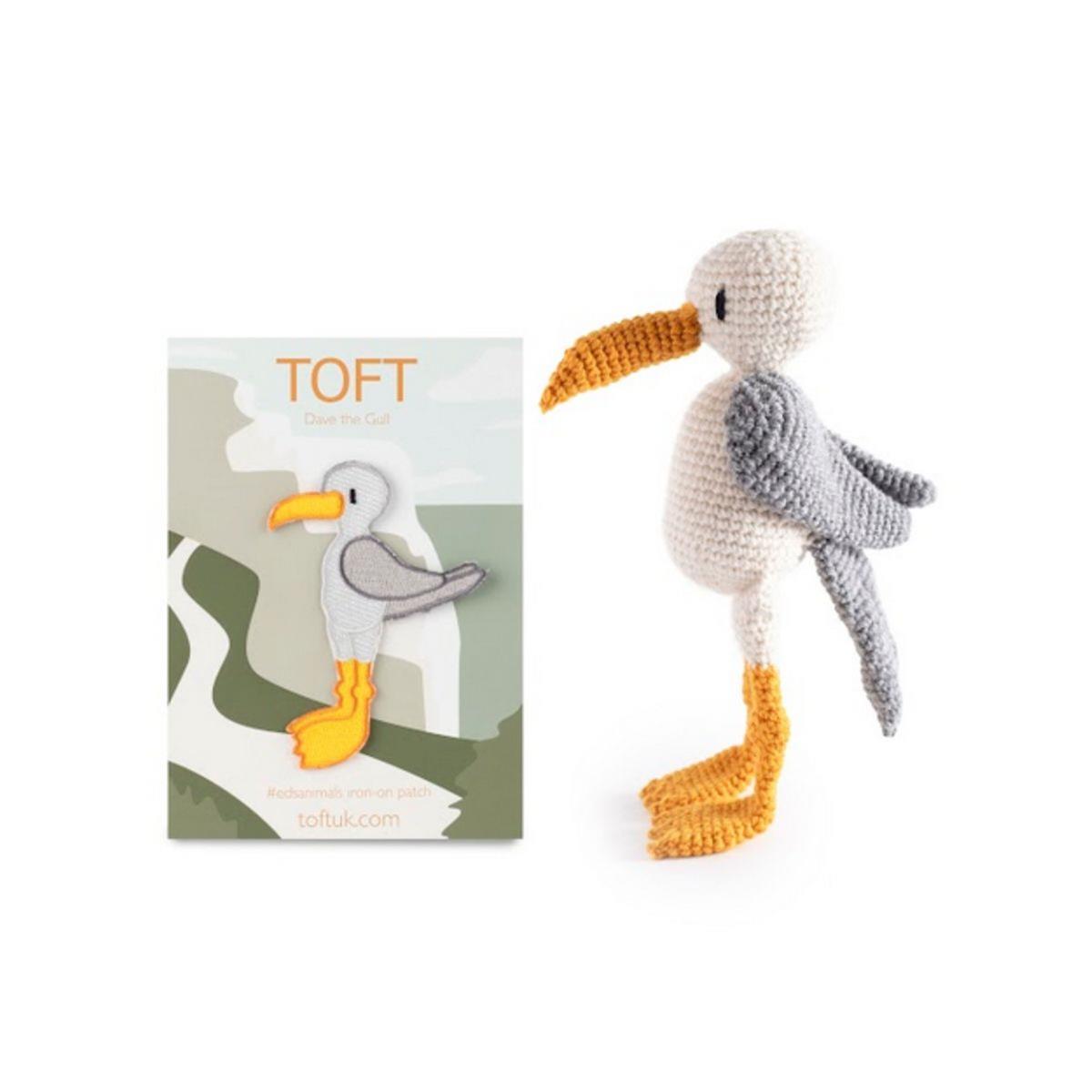 TOFT Dave the Gull Kit with FREE PATCH | SewingStreet