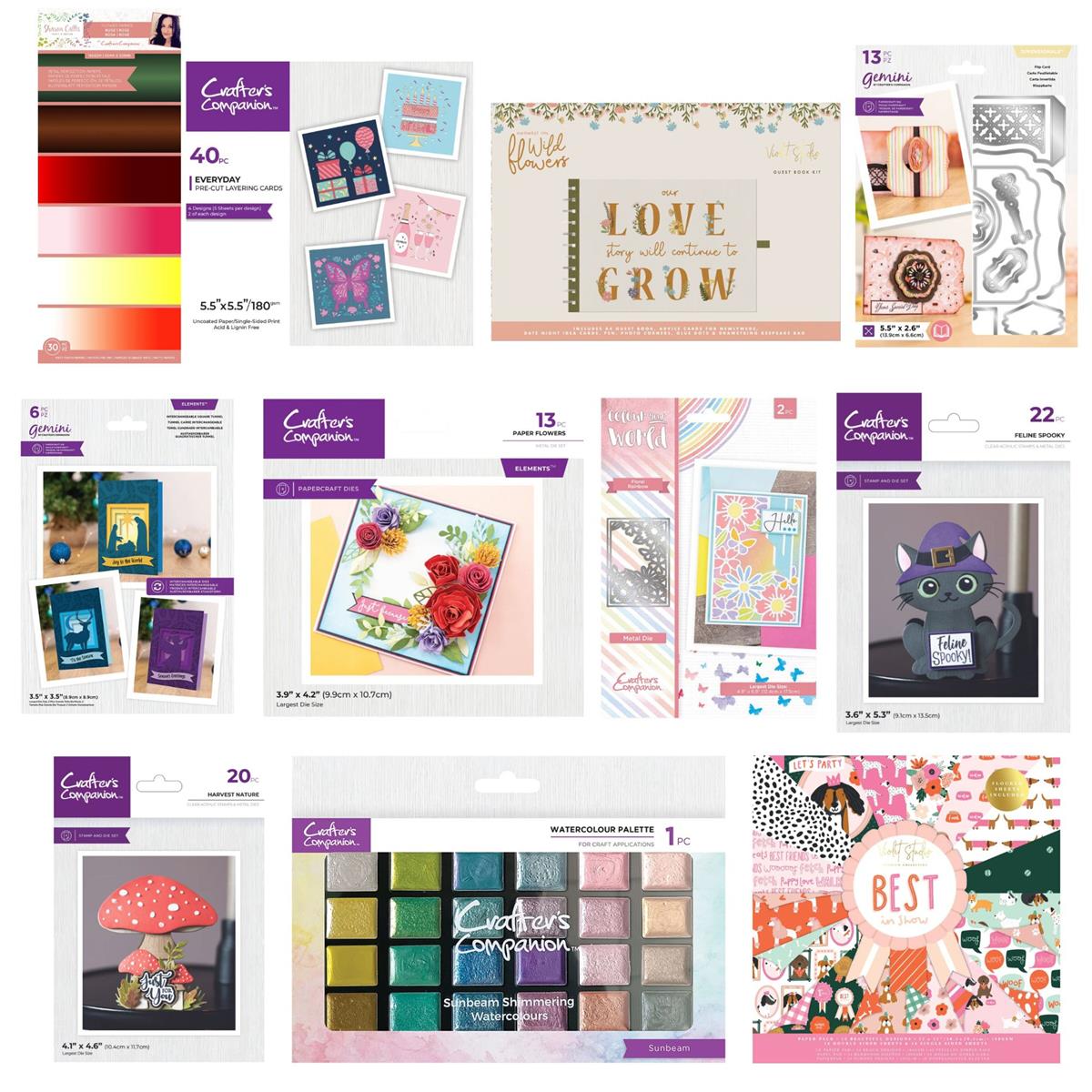 Crafter's Companion - Sara's Showstopper - Epic Bundle | HobbyMaker