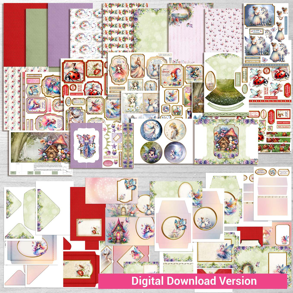 Debbi Moore Designs - Designer Series Fairy Realm Cardmaking and ...