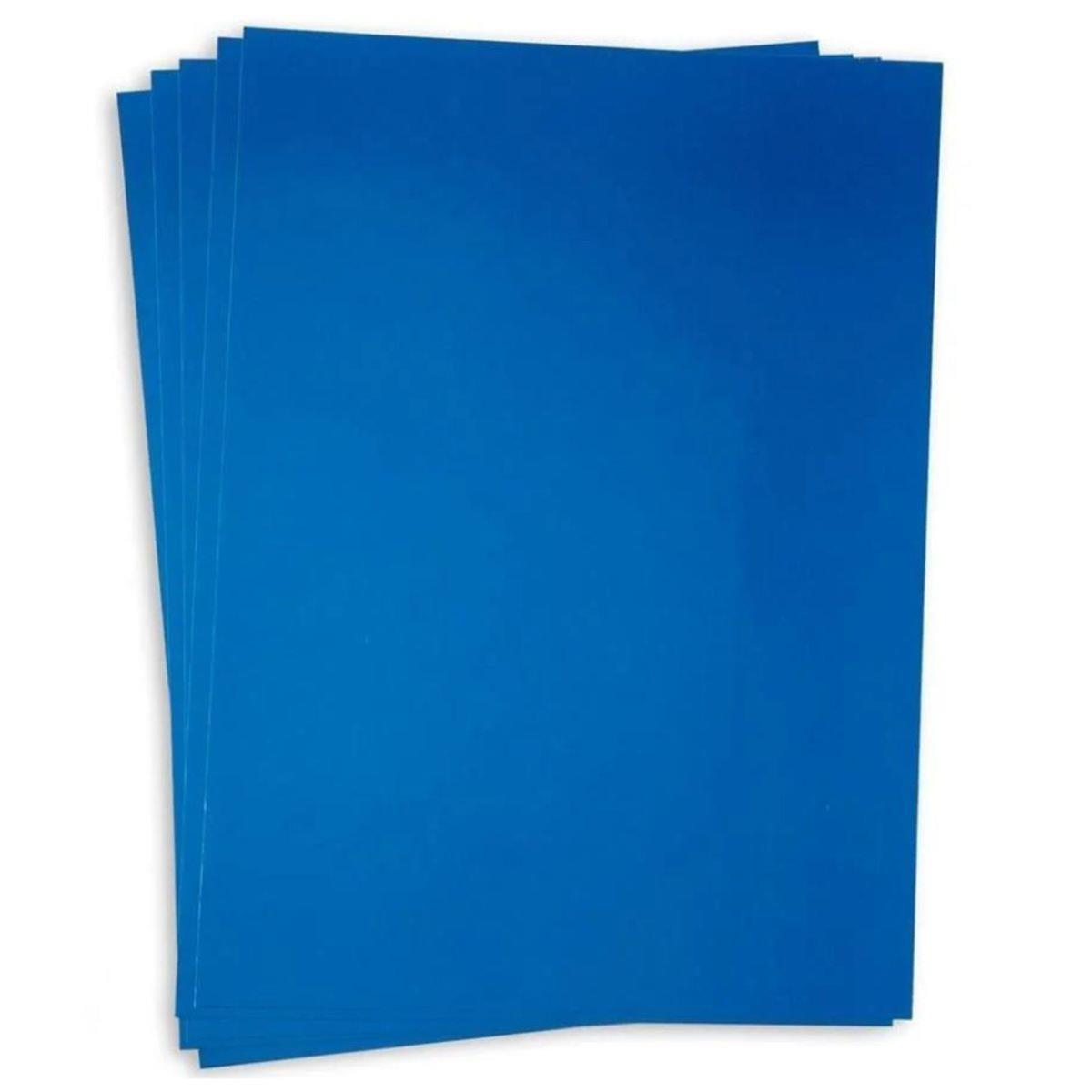 A4 Royal Blue Mirror Card - Pack of 10 | HobbyMaker