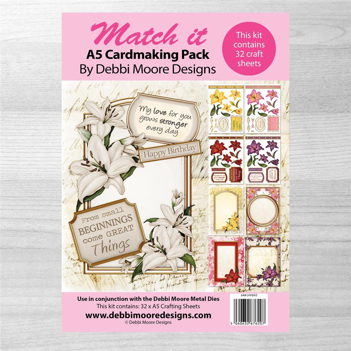 Debbi Moore Designs - Match It Lily Cardmaking Kit with Forever Code ...