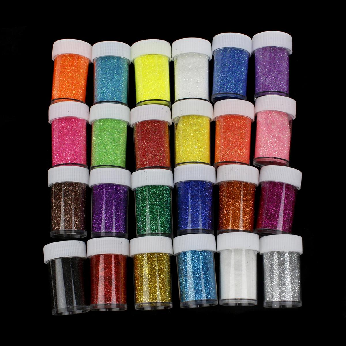 fine glitter set 24pcs | JewelleryMaker