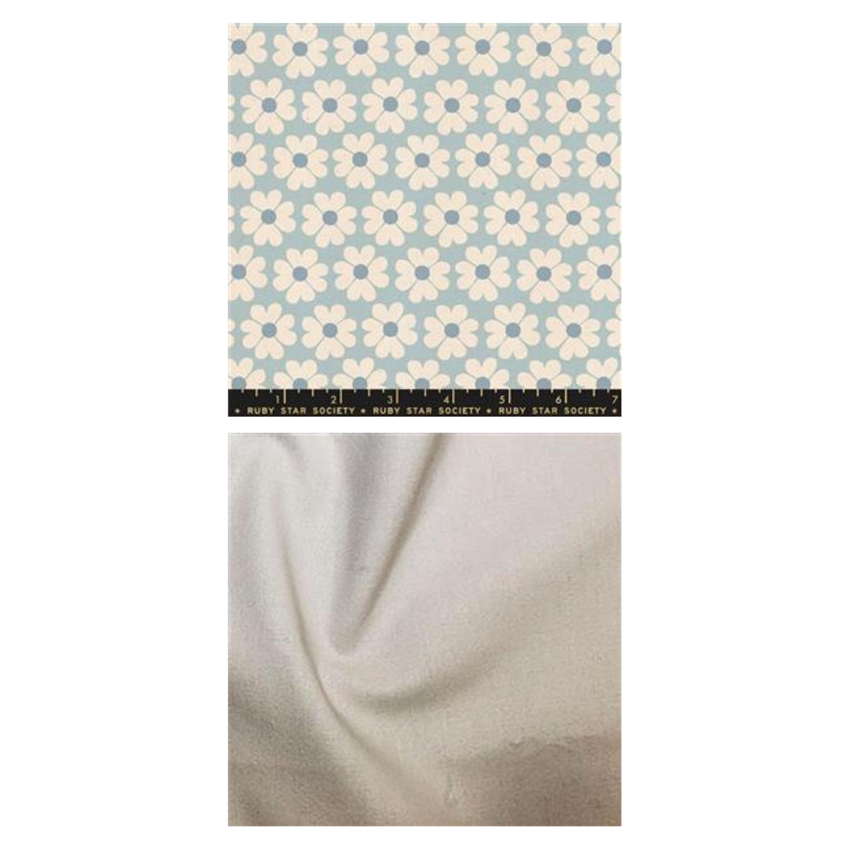 Jen Hewett Unruly Nature Collection & 100% Cotton Light Grey Fabric ...