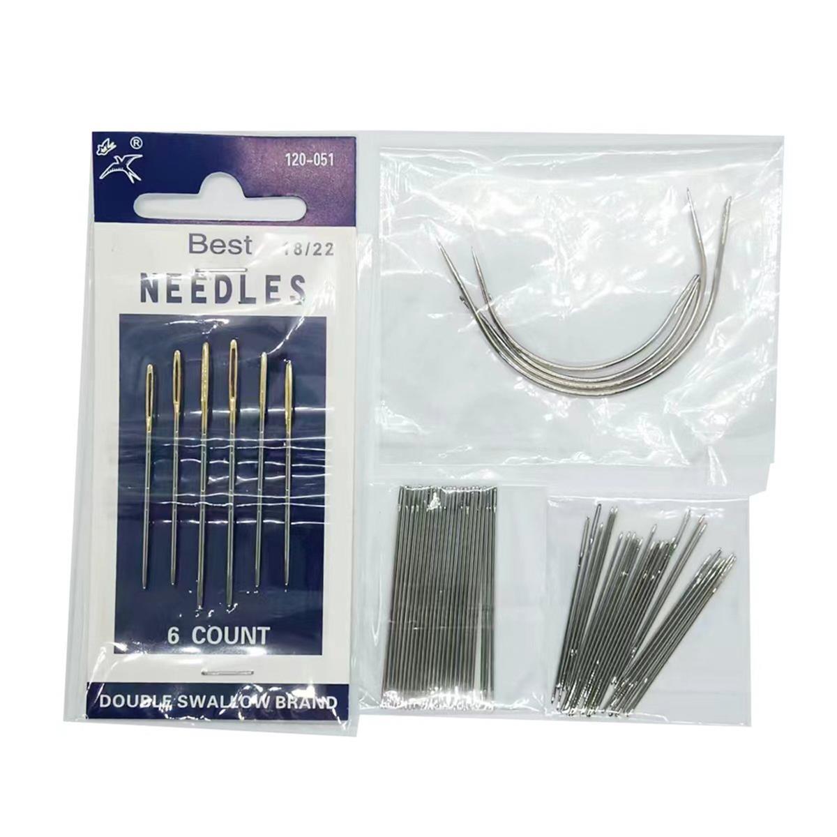 Chenille Needle, Crewel Needle, Curved Needle, Tapestry Needle Pack ...