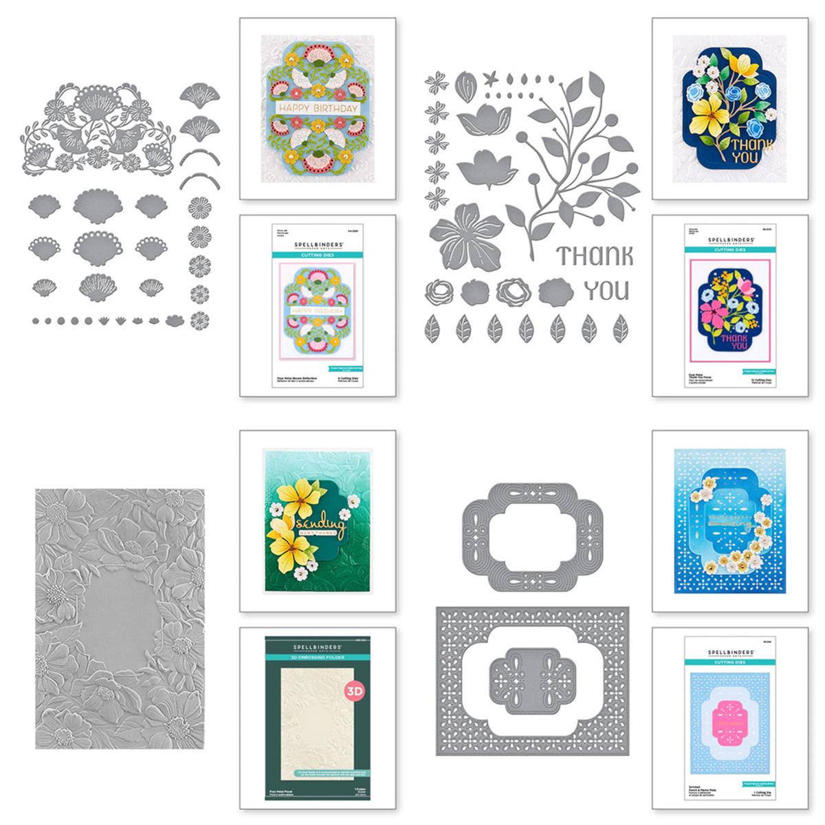 Spellbinders - Four Petals Special Bundle | HobbyMaker