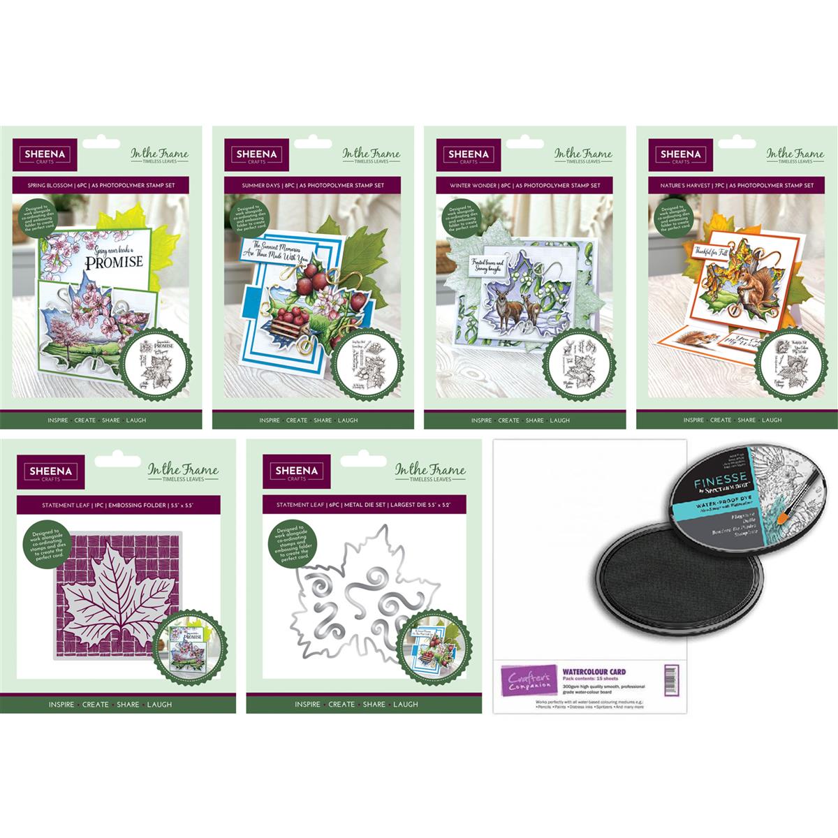 Sheena Douglass - Timeless Leaves Complete Collection - FREE Water ...