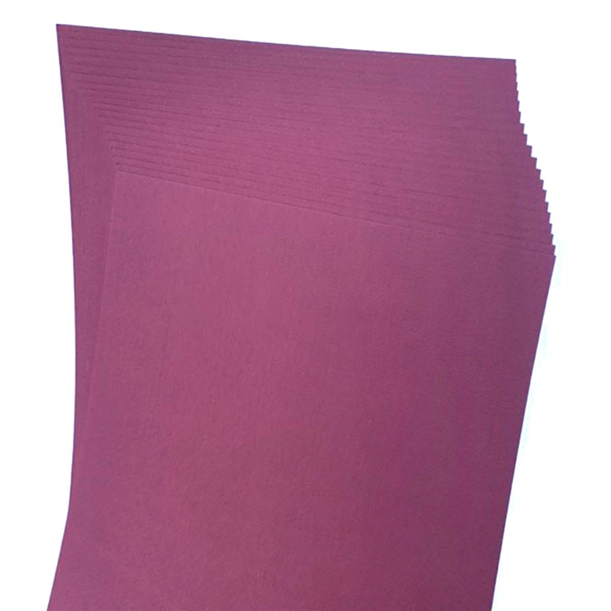 A4 Burgundy Laid card pack 300gsm, 20 Sheets | HobbyMaker