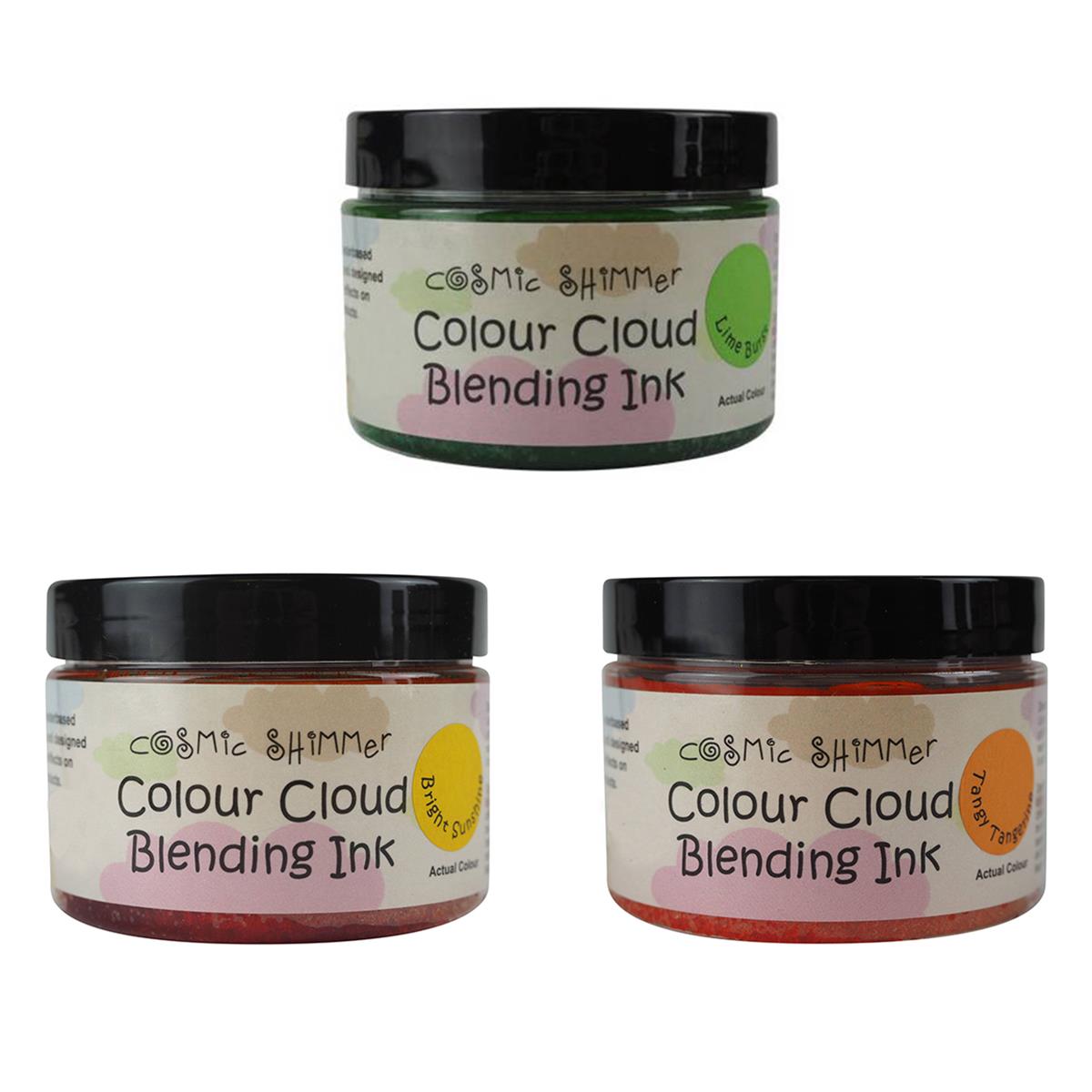Cosmic Shimmer Colour Cloud Blending Inks - set of 3 - Set A | HobbyMaker