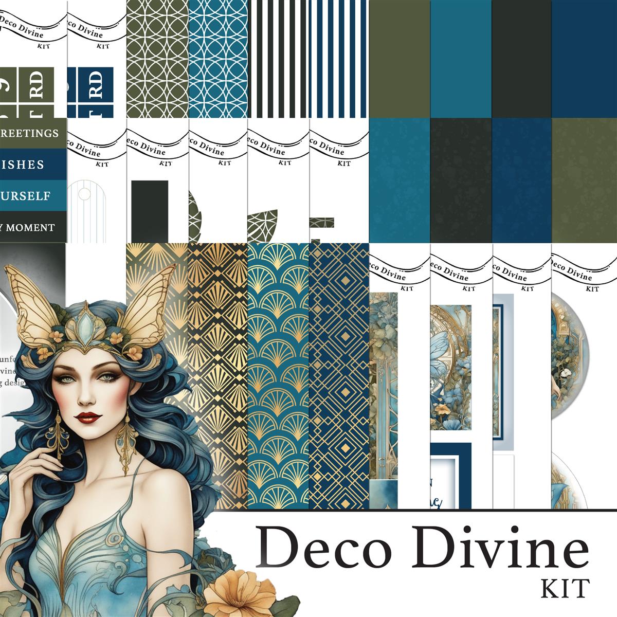 The Crafty Witches Deco Devine Collection Digital Download | HobbyMaker