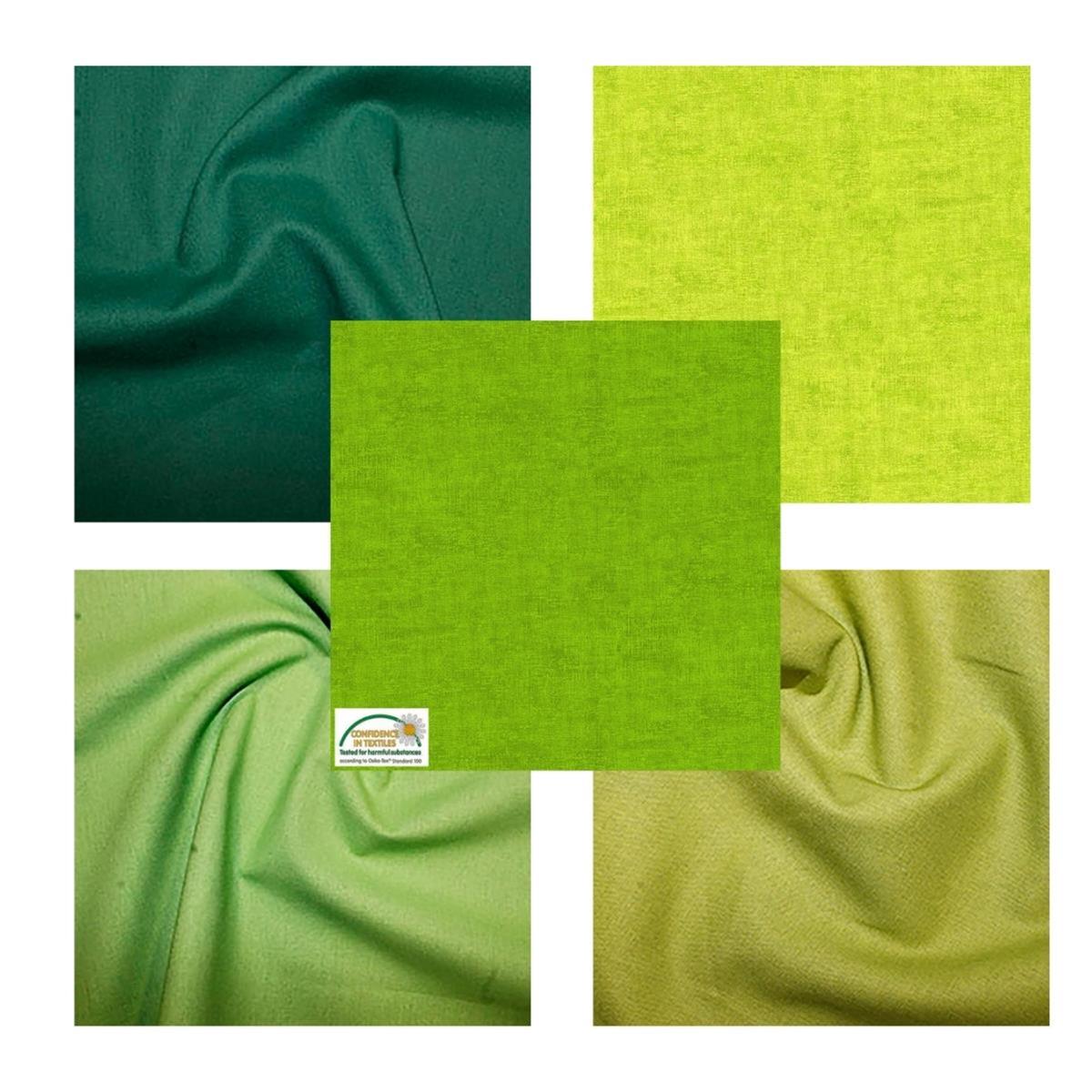 Fresh Green Fabric Bundle (2.5m) | SewingStreet