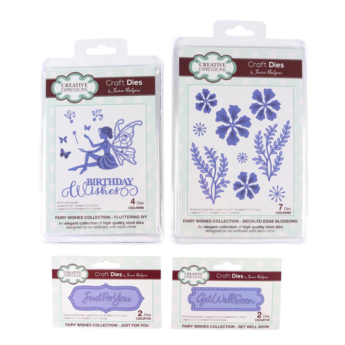 Jamie Rodgers Fairy Wishes Collection - Ivy - Inc; Ivy, Deckled Edge ...