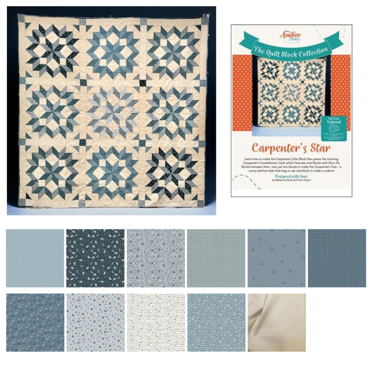 Amber Makes The Quilt Block Collection - The Carpenter's Constellation ...