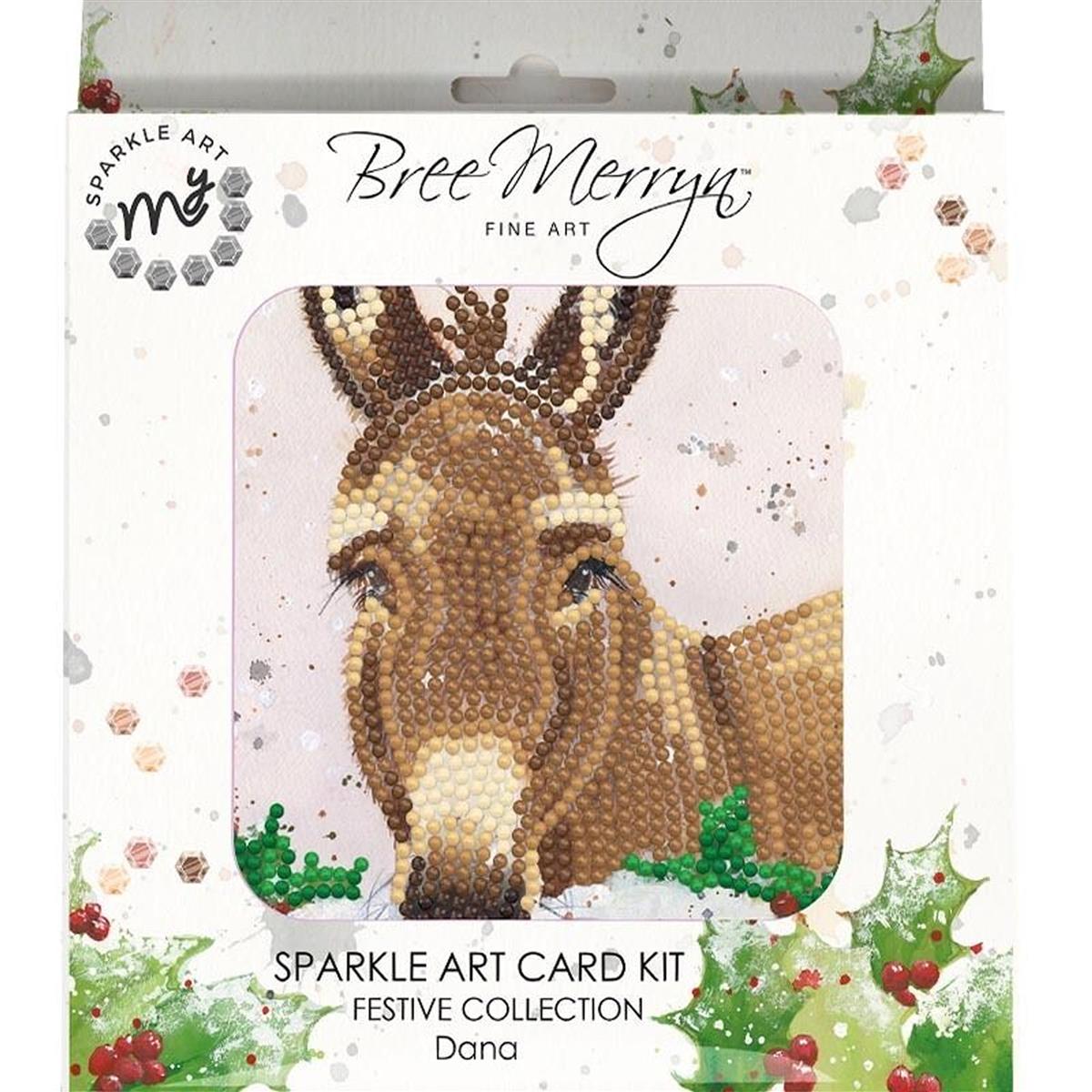 Creative Expressions- Sparkle Art Bree Merryn Dana Card Kit | HobbyMaker