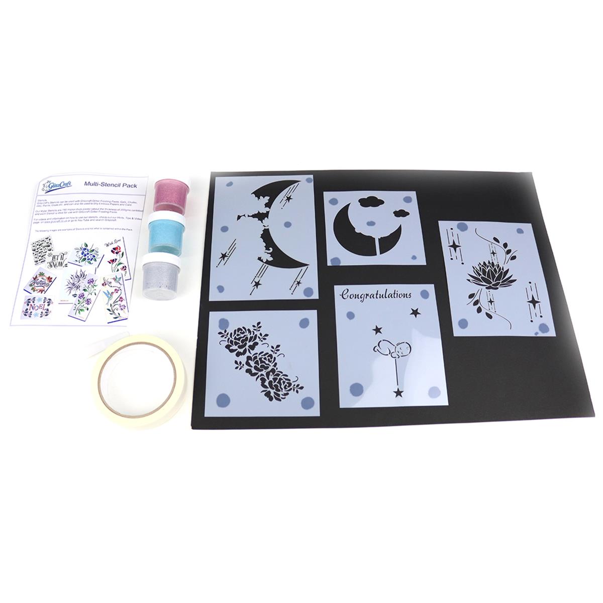 Celestial Stencil and Paste Kit | HobbyMaker
