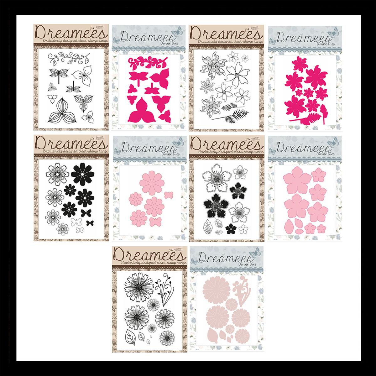 Dreamees - Say it with Flowers Ultimate Stamp and Die Bundle (Part 1 ...