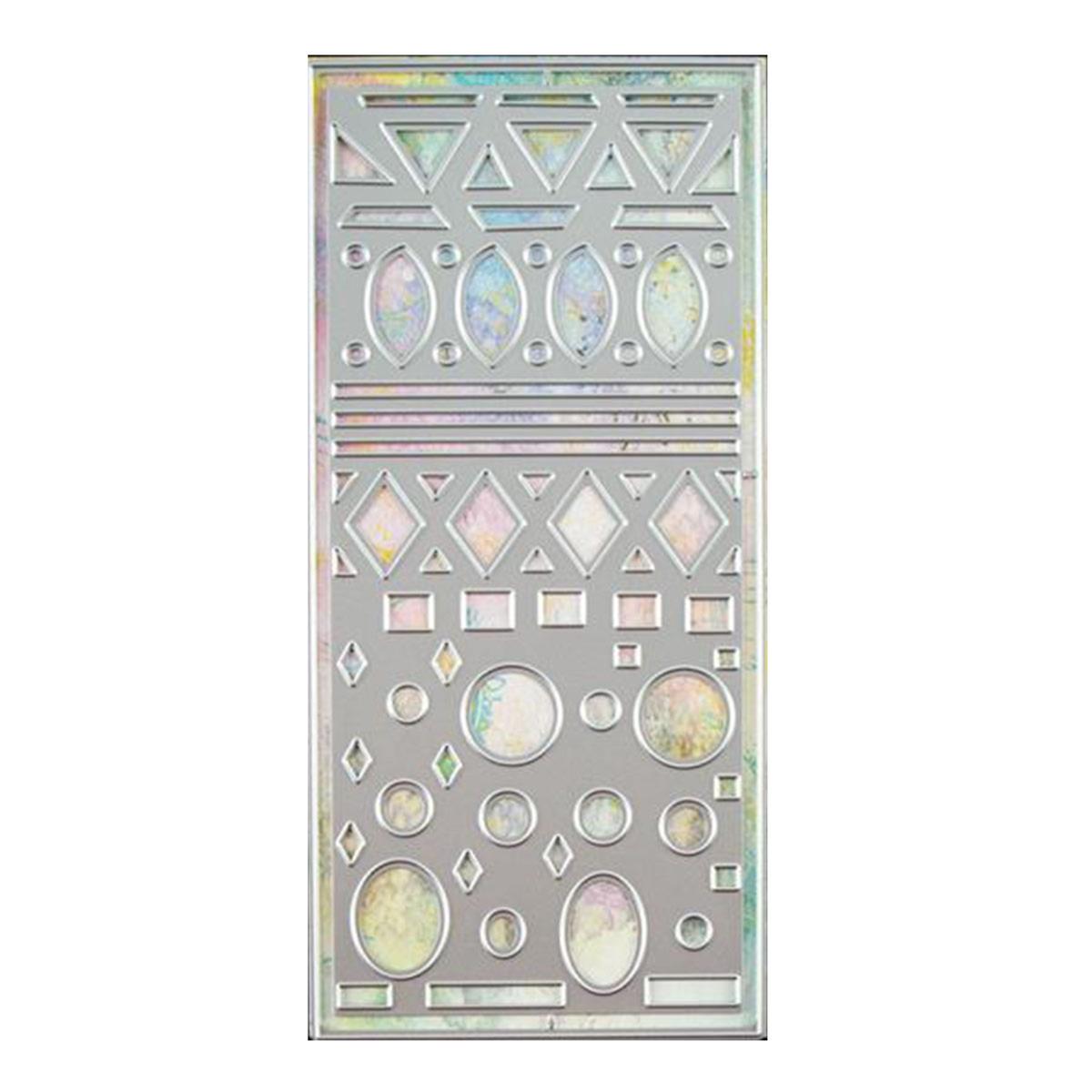 Geometric Background Dies - 2 Dies | HobbyMaker