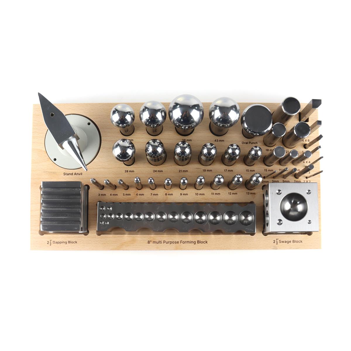 Multi-Purpose Forming Kit with Wooden Stand (Mirror Finish ...