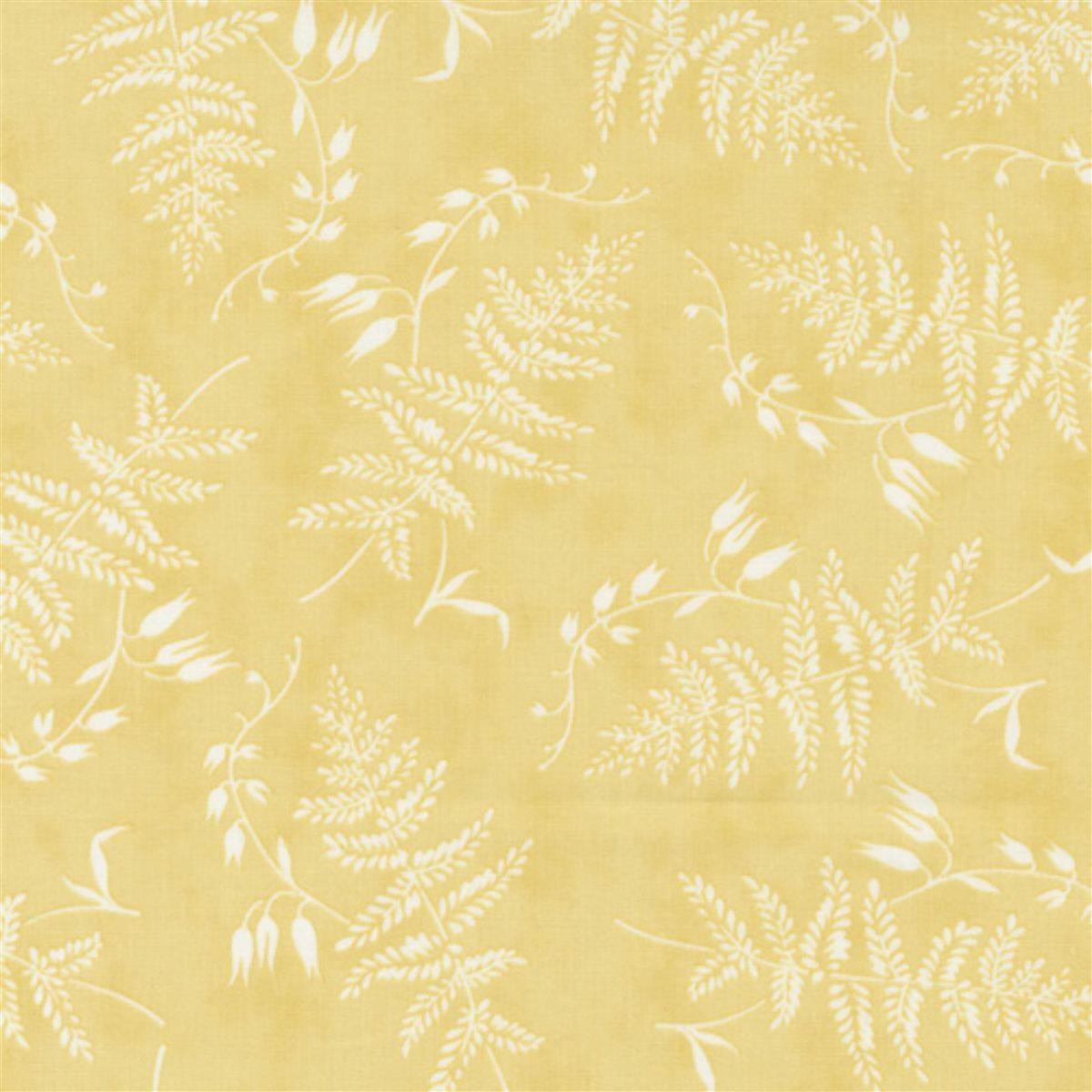 Moda 3 Sisters Honeybloom Collection Vintage Leaves and Petals Honey ...