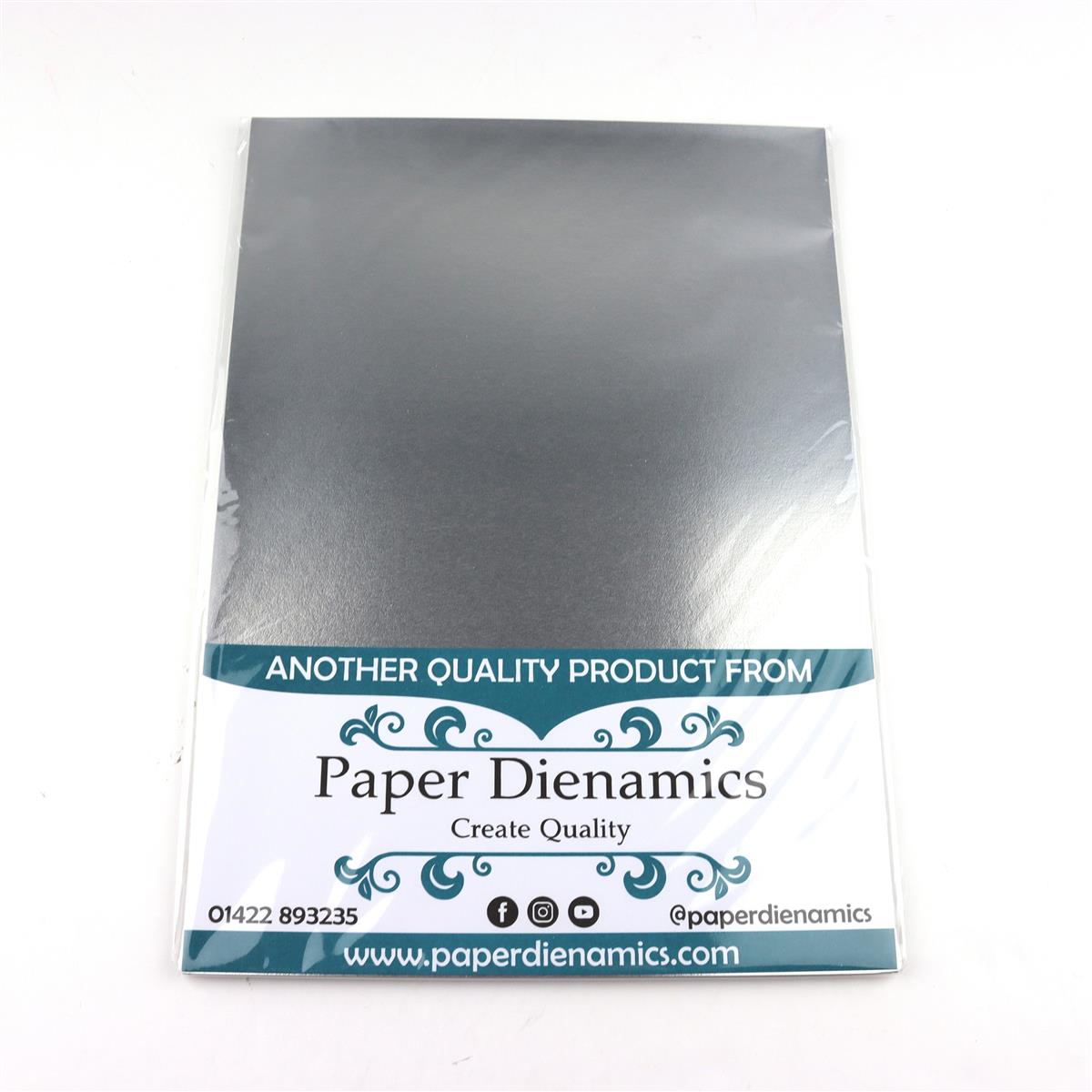 Paper Dienamics A4 Metallic Magic Card Silver 14 sheets x A4 metallic ...