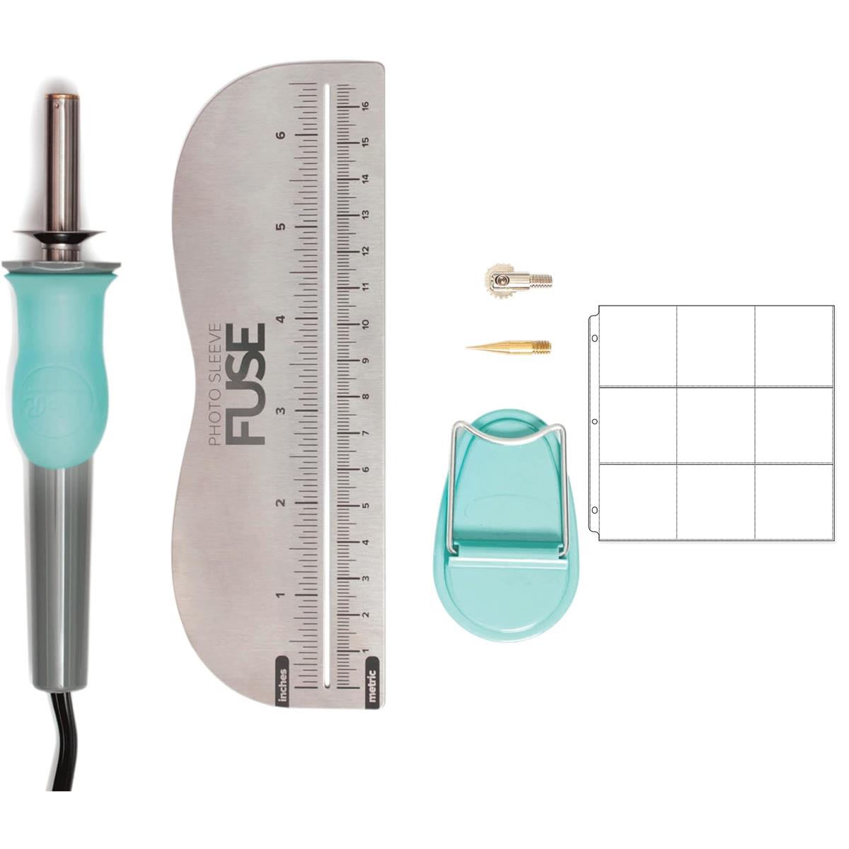 We R Makers - Fuse Tool Starter Kit, Plus 12x12 Page Protectors (10pk) | HobbyMaker