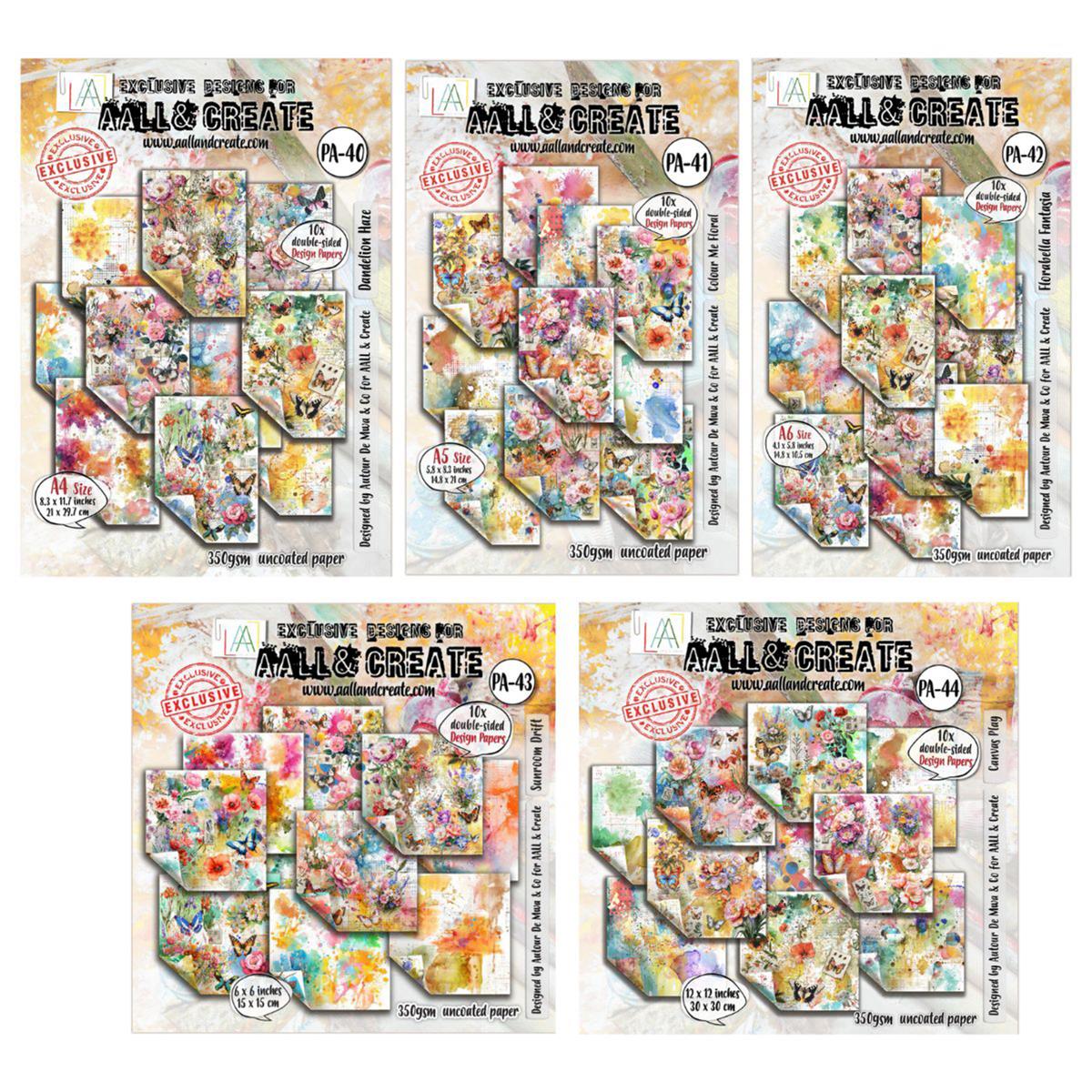 AALL & Create Garden Daydreams Design Paper Bundle | HobbyMaker