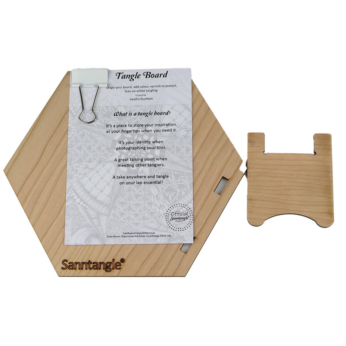 Hexagon Tangle & Display Board | HobbyMaker