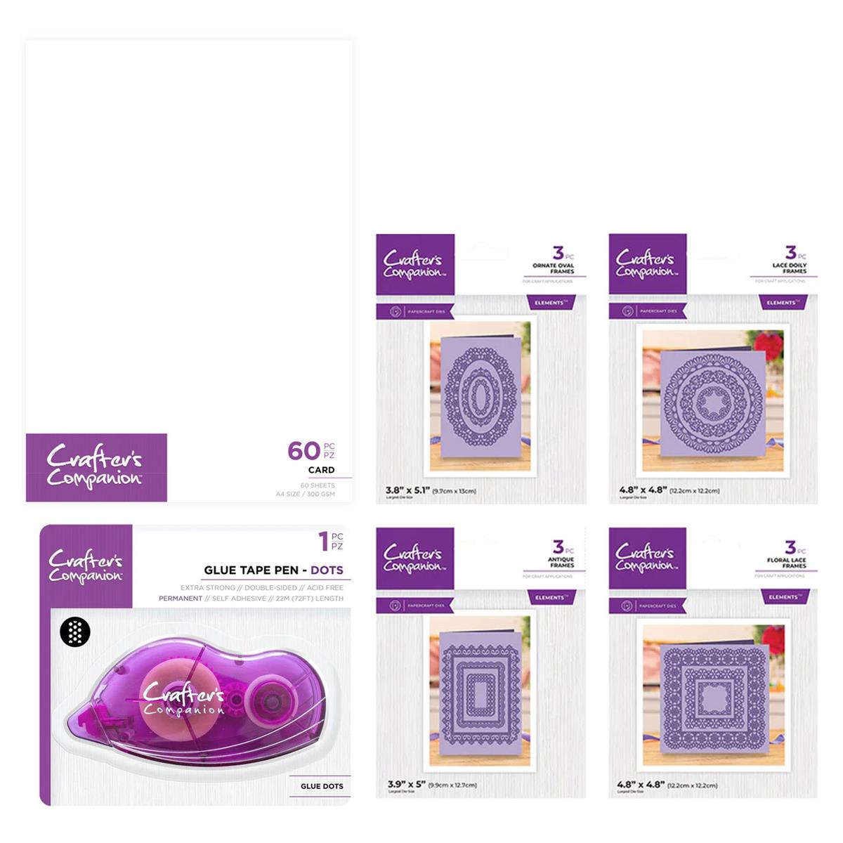 Gemini Lace Nesting Dies and Essentials 6 Piece Collection | HobbyMaker