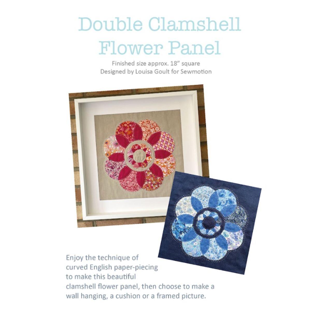 Sewmotion Double Clamshell EPP Pattern & Papers | SewingStreet