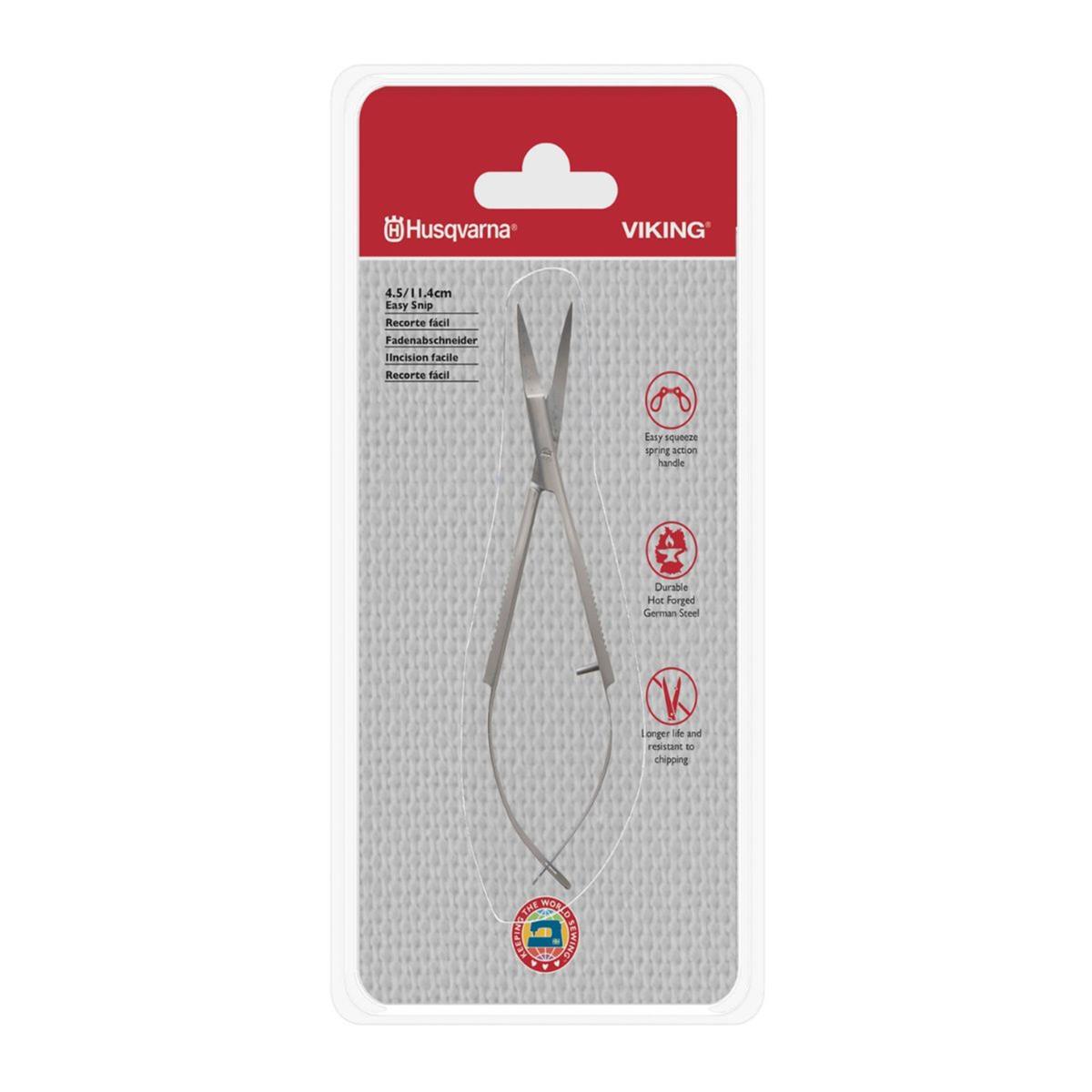 Husqvarna Viking Easy Snip Thread Snips 11cm | SewingStreet