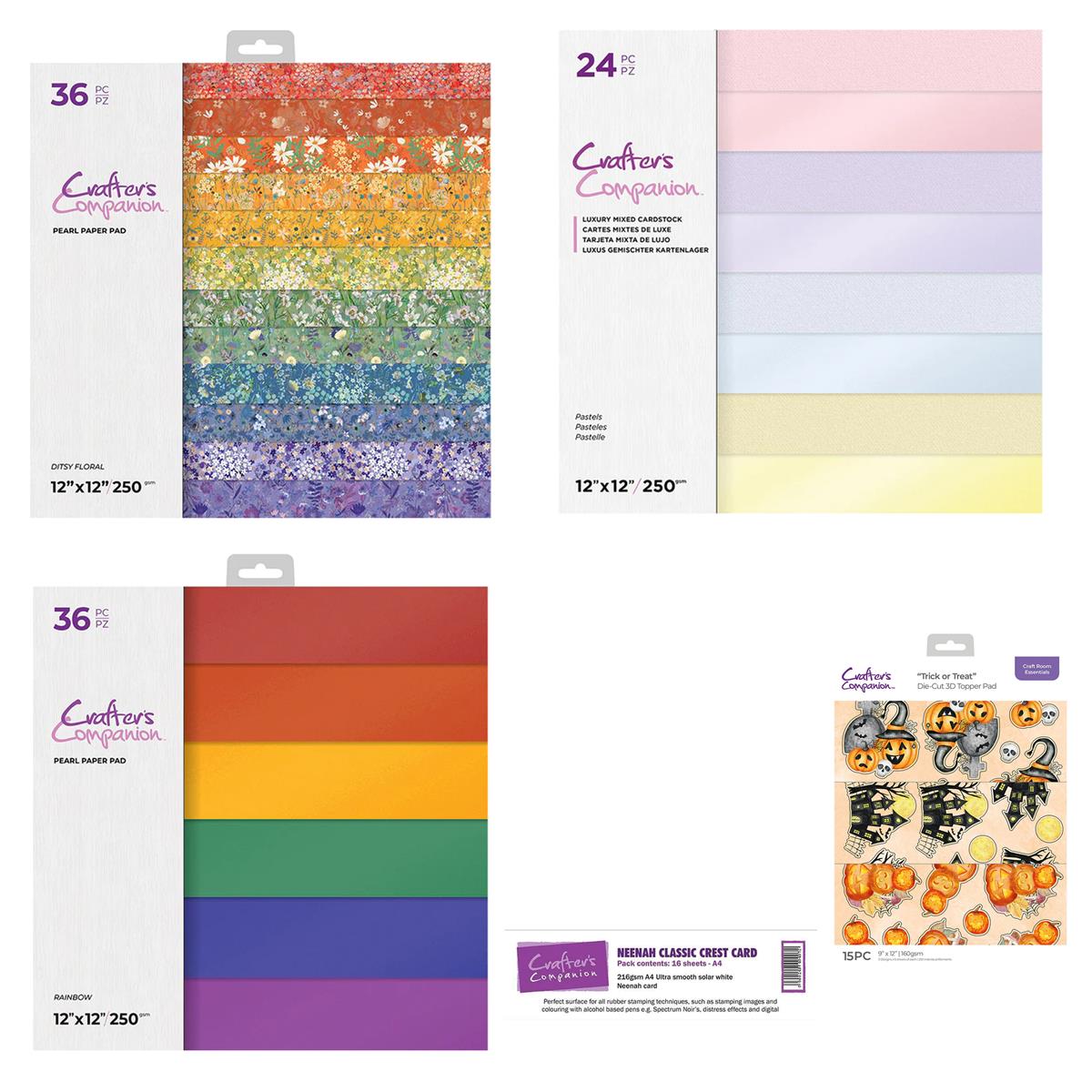 Crafter's Companion Card & Paper Collection | HobbyMaker