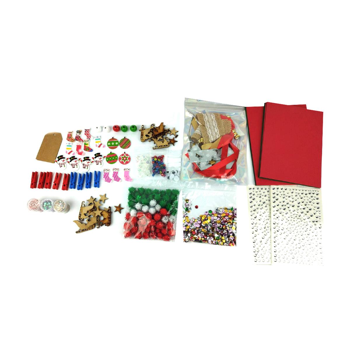 Under The Rainbow Christmas Embelishment Packs | HobbyMaker