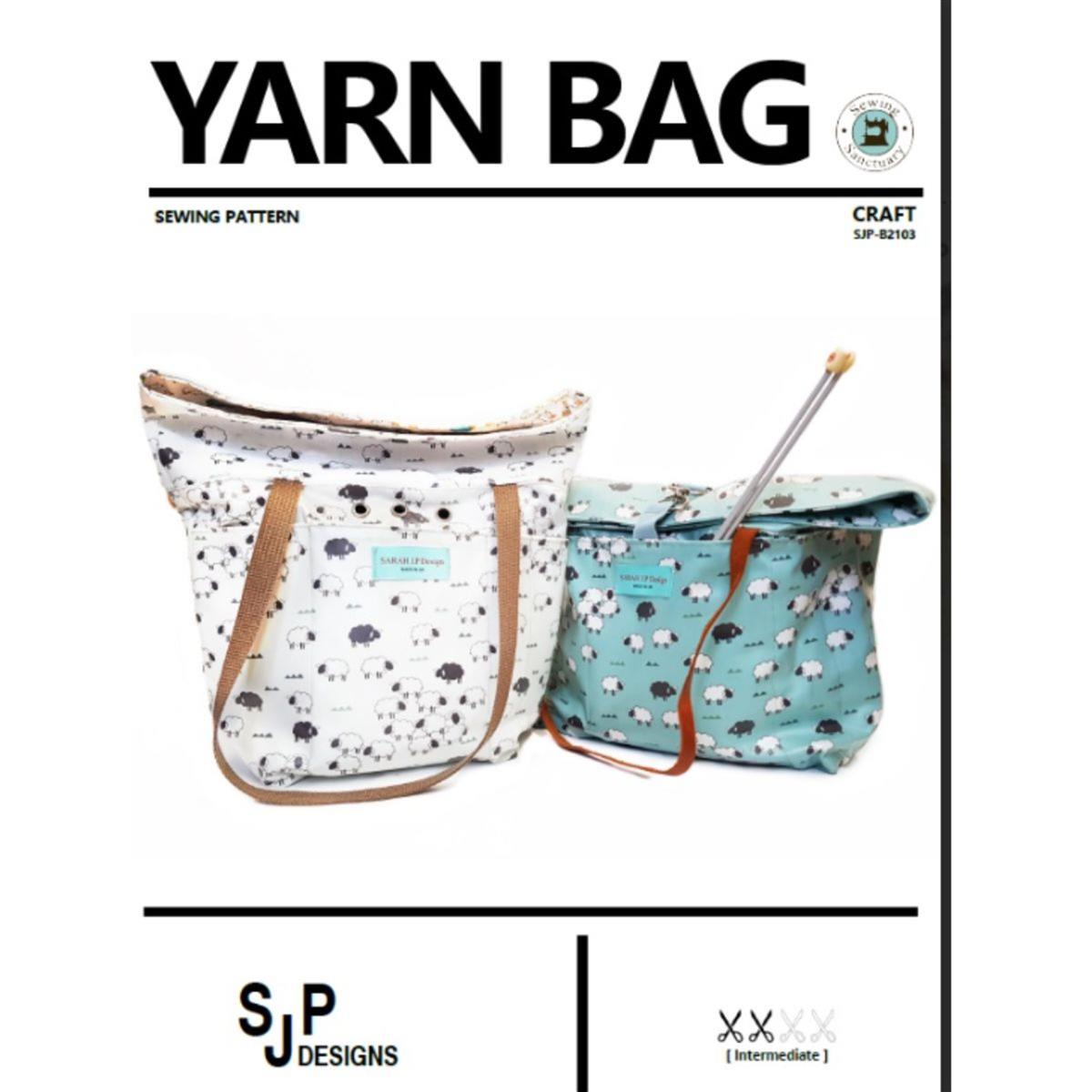 Sewing Sanctuary Yarn Bag Pattern | SewingStreet