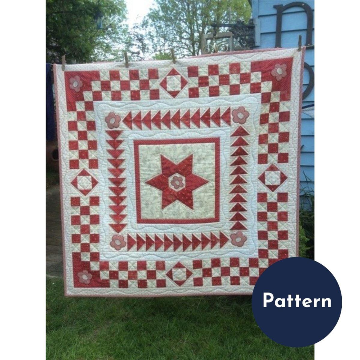 Mandy Shaw Medallion Quilt Instructions | SewingStreet